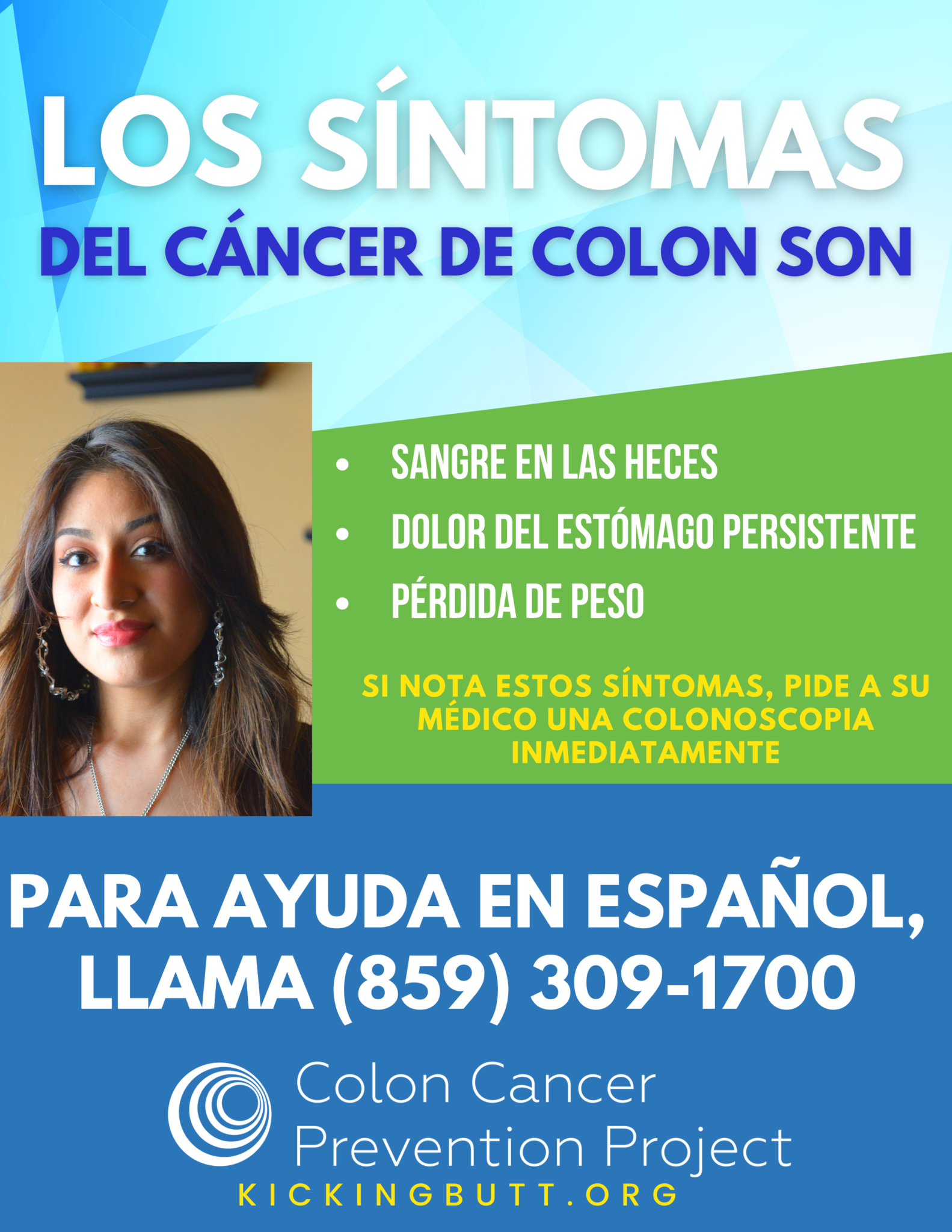 Educational Posters and Flyers - Colon Cancer Prevention Project